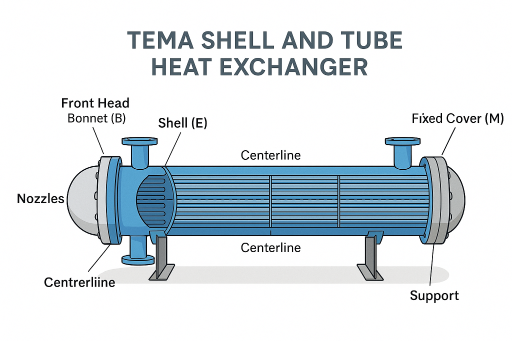 🧱Understanding TEMA standards heat exchanger - Energy Centric